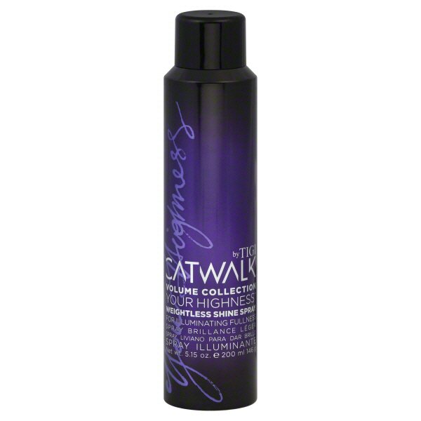 TIGI Catwalk Volume Collection Your Highness Weightless Shine Spray ...