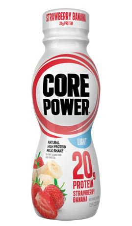 Core Power High Protein Strawberry Banana Light Milk Shake 12 PK - Shop ...