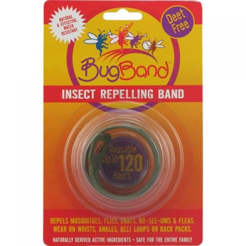 BugBand Insect Repelling Wristband Green - Shop Insect repellant at H-E-B