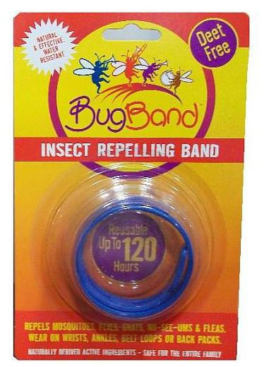 BugBand Insect Repelling Wristband Blue - Shop Insect repellant at H-E-B