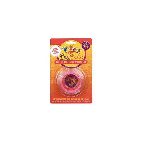 BugBand Insect Repelling Wristband Pink - Shop Insect repellant at H-E-B