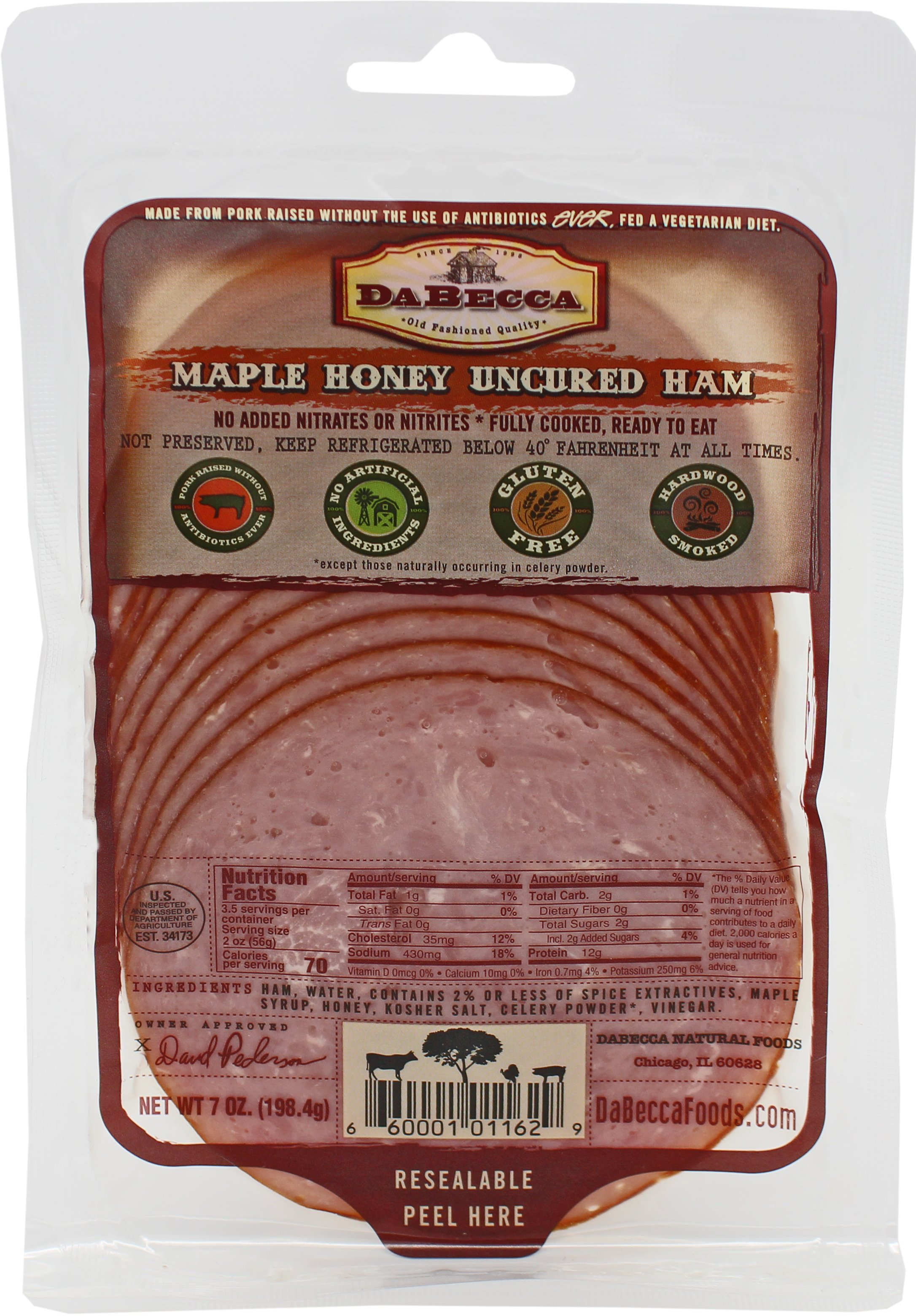 Dabecca Natural Foods Maple Honey Ham - Shop Meat at H-E-B