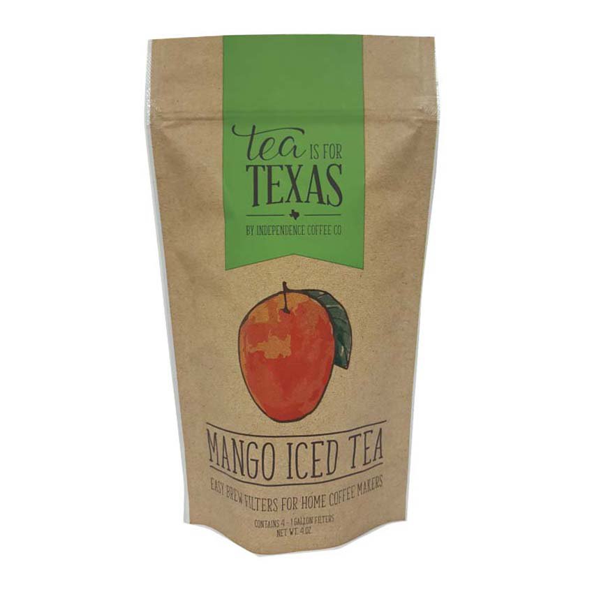 Independence Coffee Mango Flavored Iced Tea Filter Packs - Shop Tea at ...
