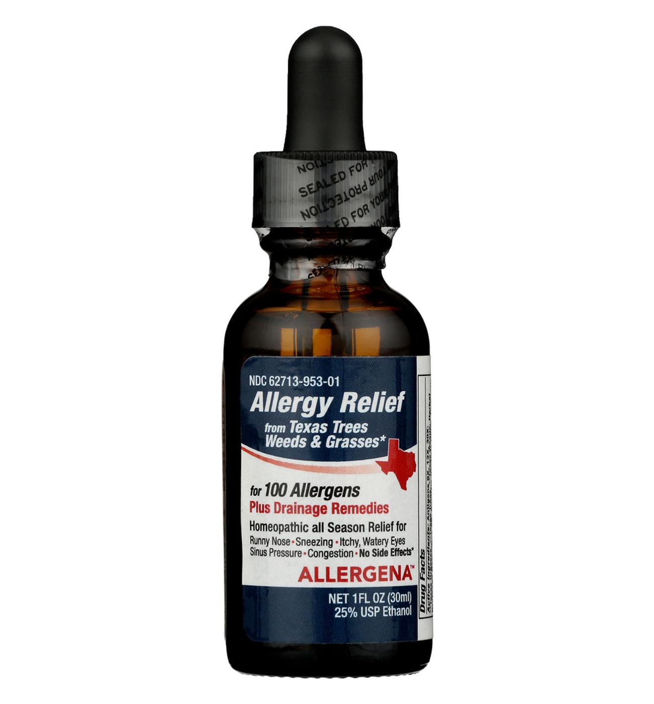 Allergena Texas Trees, Weeds & Grasses Allergy Relief Drops - Shop ...