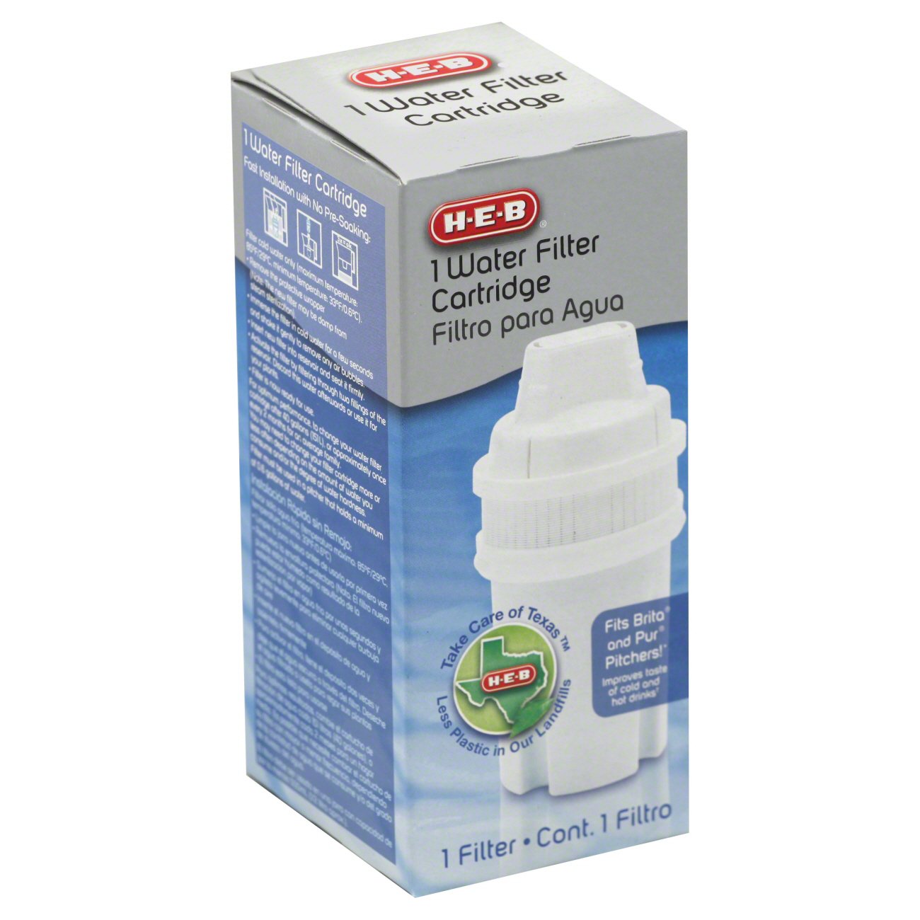 H-E-B Replacement Water Filter Cartridge - Shop Water filters at H-E-B