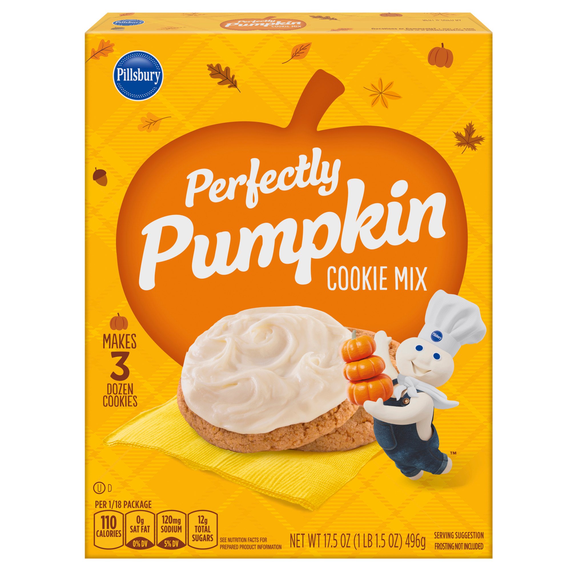 Pillsbury Perfectly Pumpkin Cookie Mix - Shop Baking mixes at H-E-B
