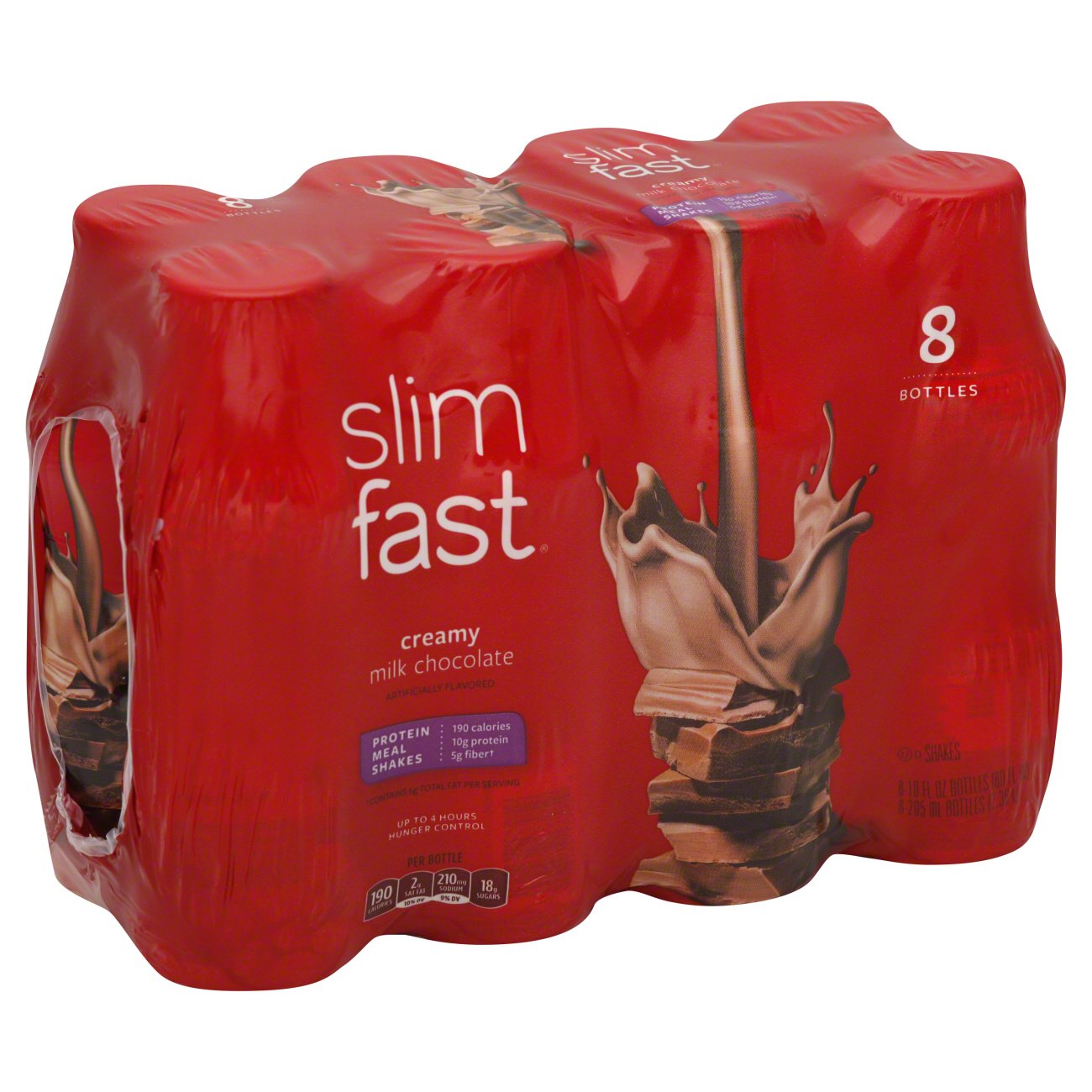 Slim-Fast Creamy Milk Chocolate Protein Meal Shakes 8 PK - Shop Diet ...