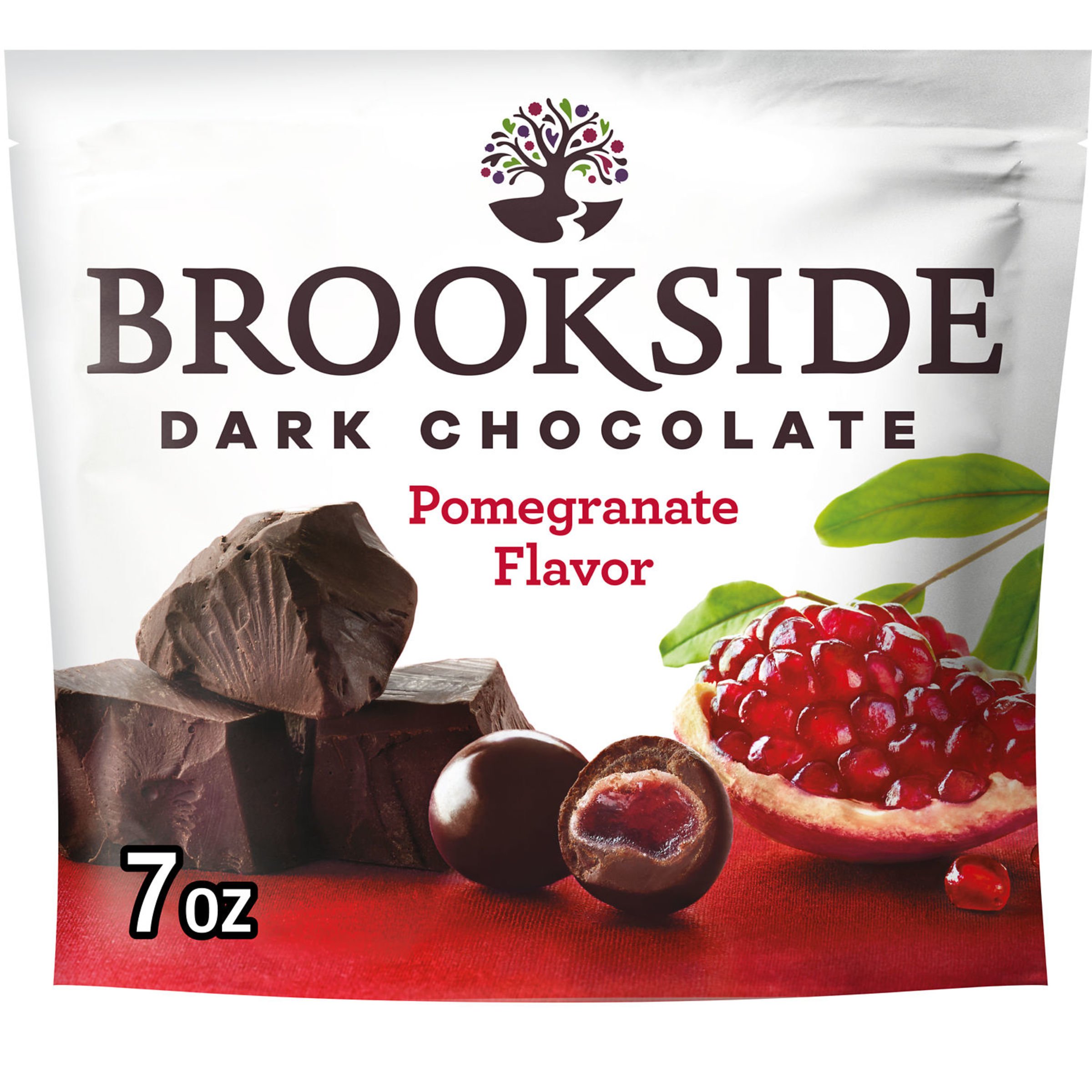 Brookside Pomegranate Snacking Dark Chocolate - Shop Candy at H-E-B