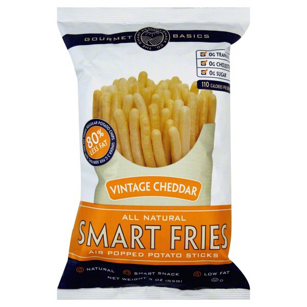 Gourmet Basics Vintage Cheddar Smart Fries - Shop Snacks & Candy at H-E-B