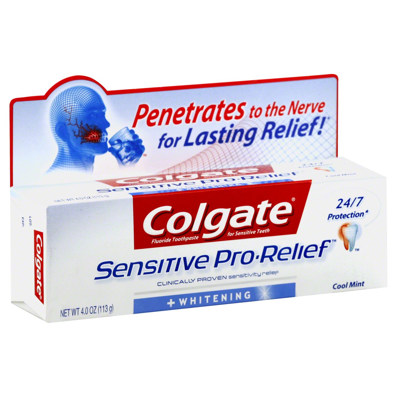 Colgate Sensitive Pro-Relief + Whitening Cool Mint Toothpaste - Shop ...