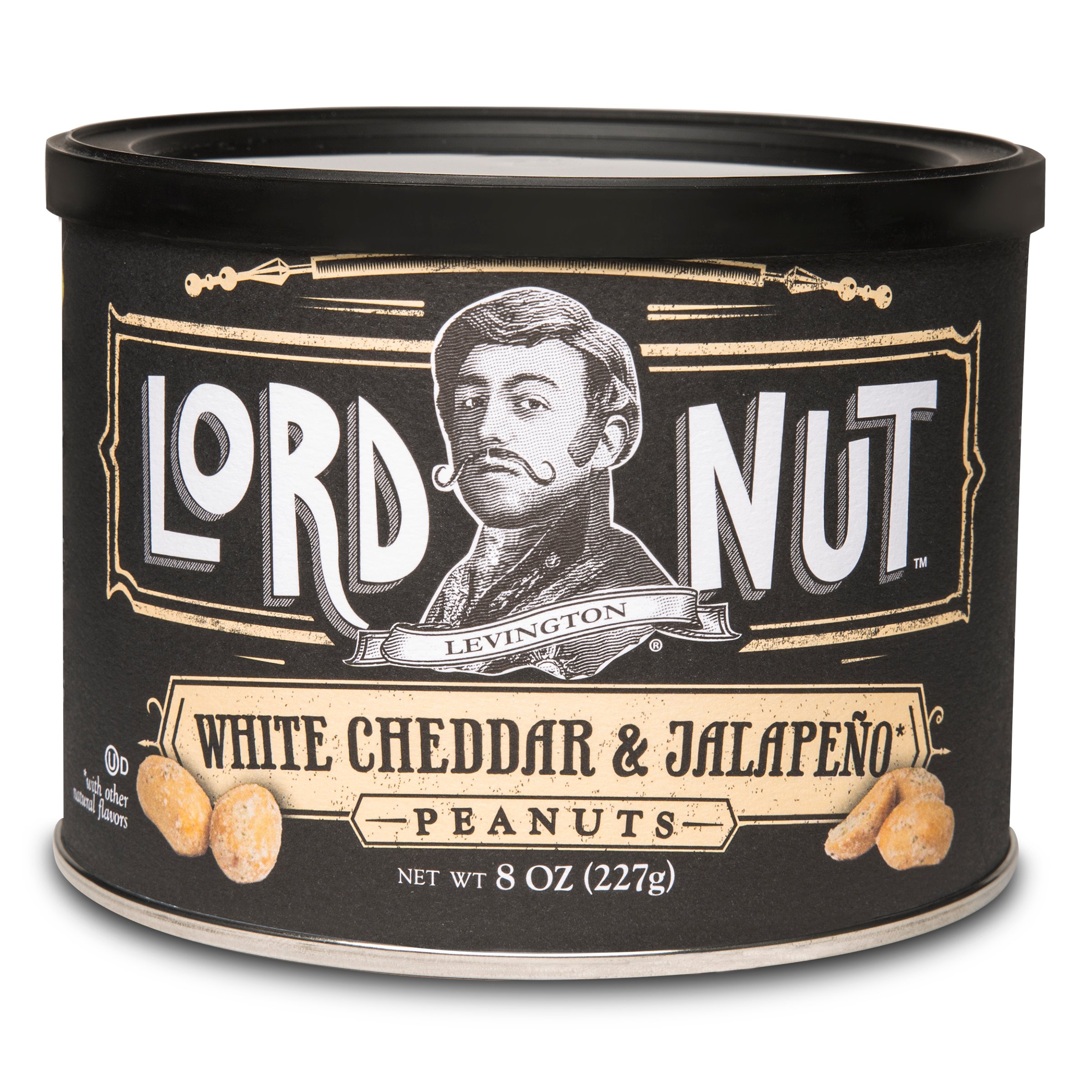 Lord Nut Levington El Cheddarales Cheddar Cheese And Jalapeno Peanuts ...