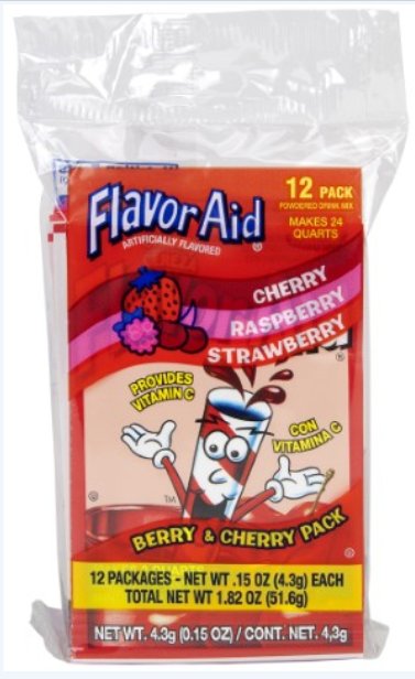 Flavor Aid Berry & Cherry Beverage Mix - Shop Mixes & flavor enhancers ...