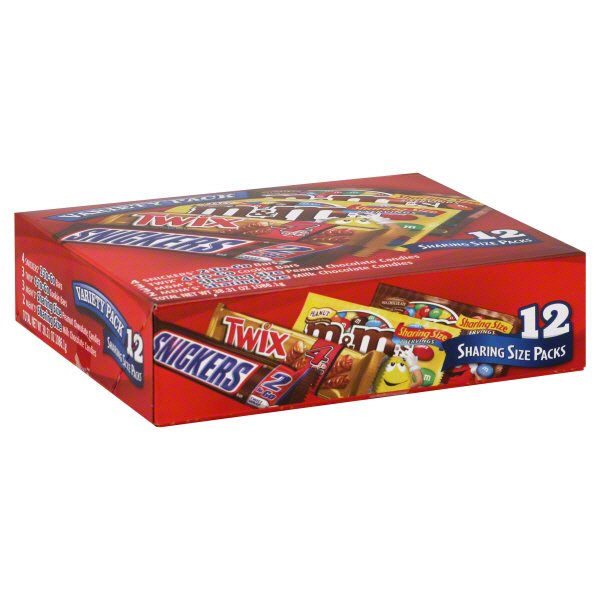 Mars King Size Variety Pack Shoebox Candy 12 PK - Shop Candy at H-E-B
