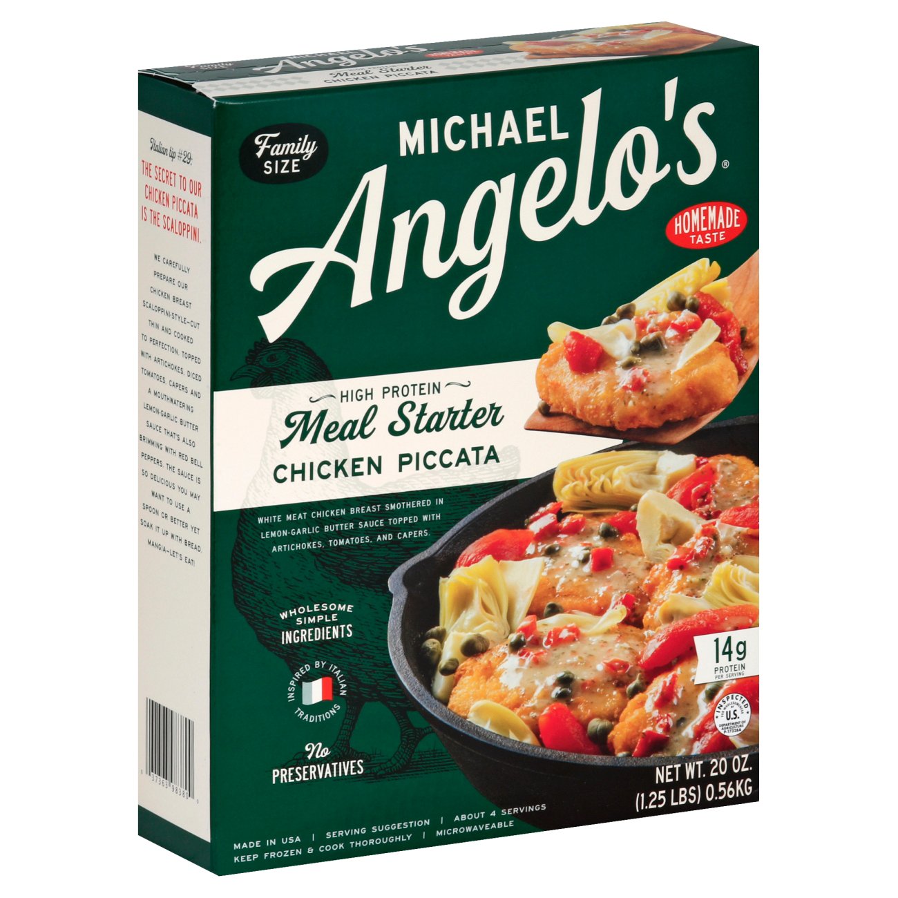 Michael Angelo's Meal Starter Chicken Piccata - Shop Entrees & sides at ...