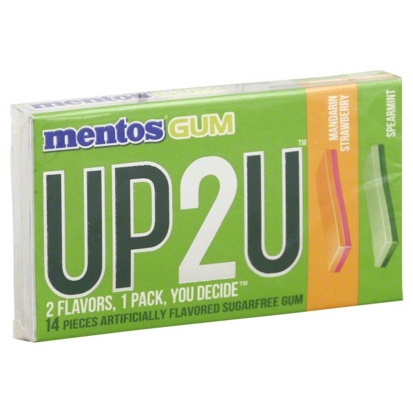 Mentos Gum Up2u Nutrition Facts | Besto Blog