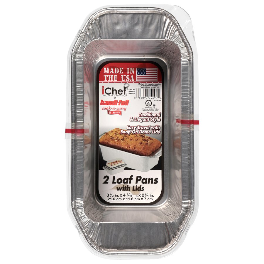 iChef Loaf Pans With Lids - Shop Bakeware at H-E-B