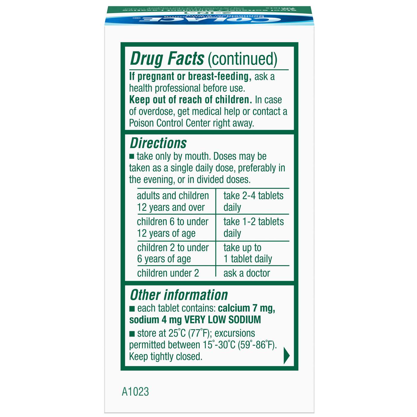 Colace Stool Softener + Laxative Tablets - Shop Digestion & nausea at H-E-B