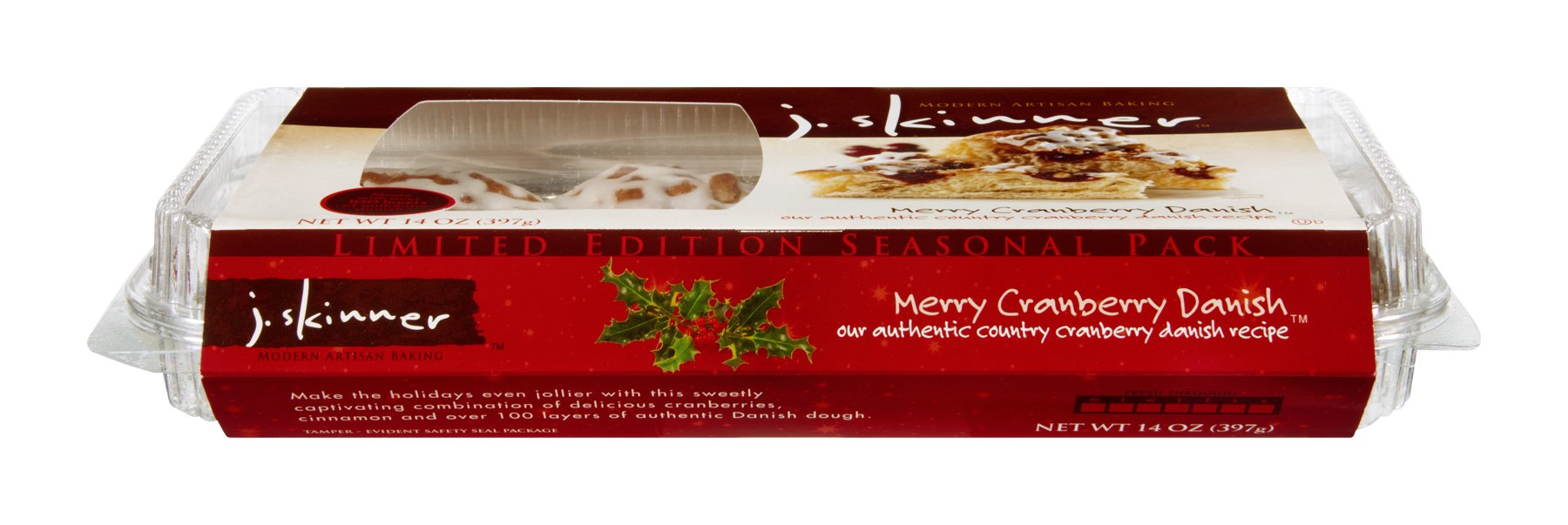 James Skinner Baking Merry Cranberry Danish - Shop Standard cakes at H-E-B