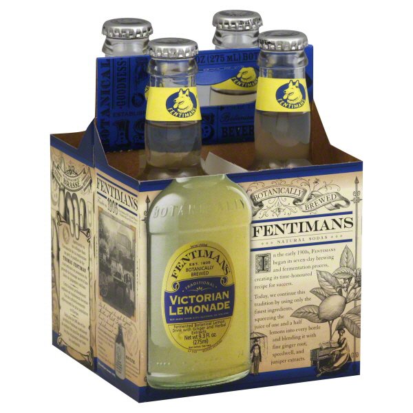 Fentimans Victorian Lemonade 9.3 fl oz Bottles - Shop Soda at H-E-B