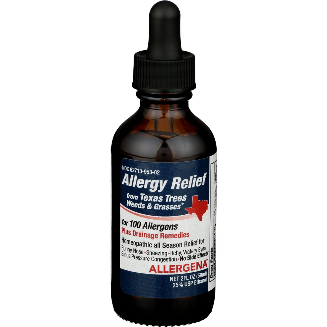 Allergena Texas Trees, Weeds & Grasses Allergy Relief Drops, 2 oz ...