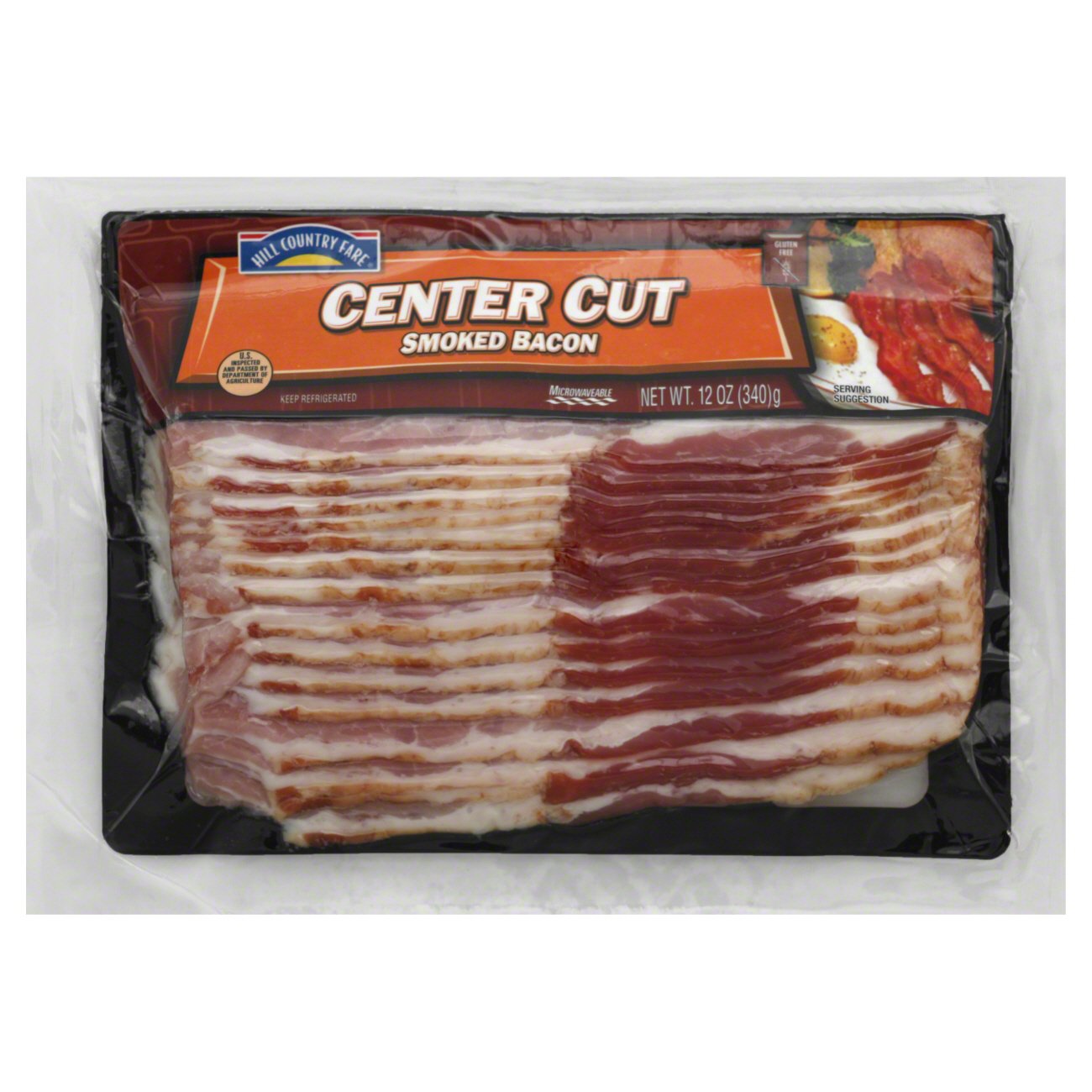Hill Country Fare Smoked Center Cut Bacon - Shop Bacon at H-E-B