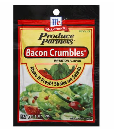 McCormick Produce Partners Bacon Crumbles - Shop Salad Toppings at H-E-B