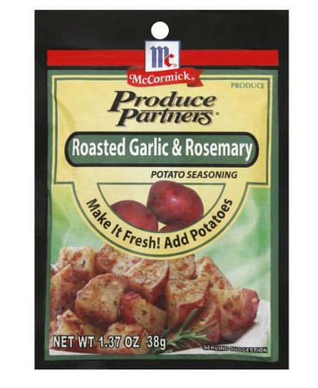 McCormick Produce Partners Roasted Garlic & Rosemary - Shop Spices ...