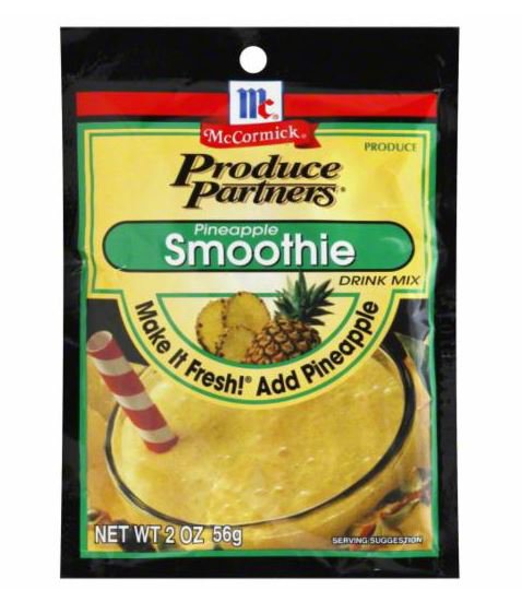 McCormick Produce Partners Pineapple Smoothie Drink - Shop Shakes ...