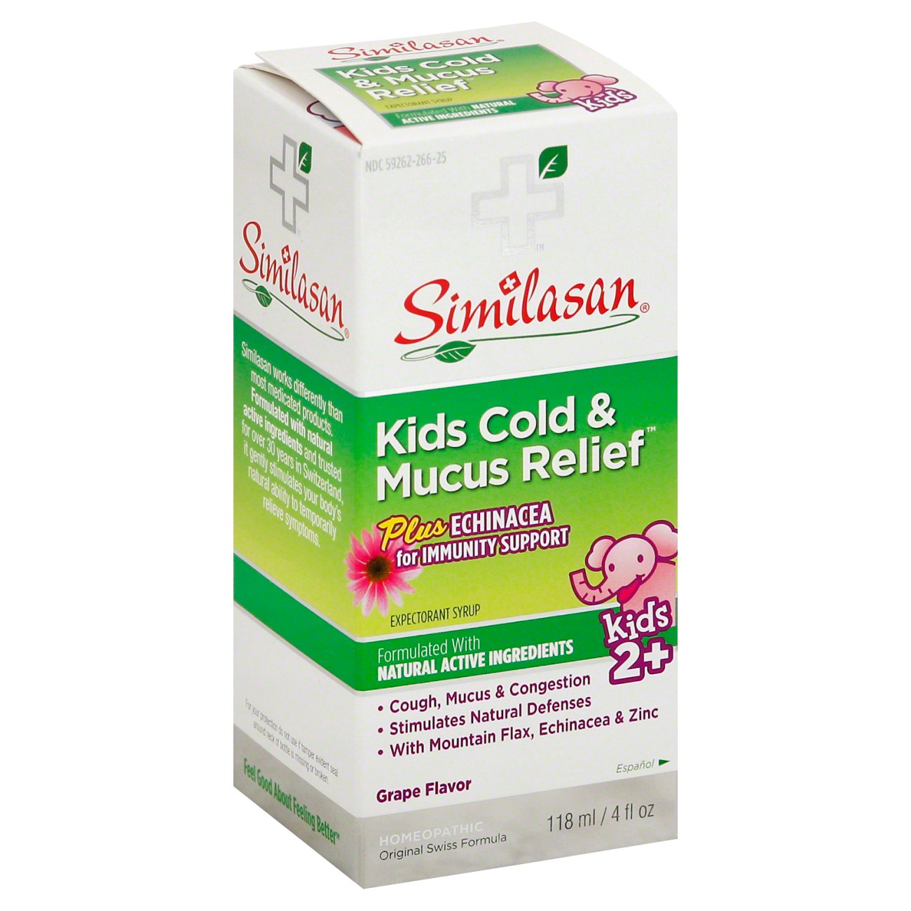 Similasan Kids 2 & UpKids Cold & Mucus Relief Grape Flavor - Shop Herbs ...