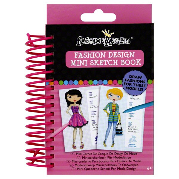Fashion Angels Fashion Design Mini Sketch Book - Shop at H-E-B