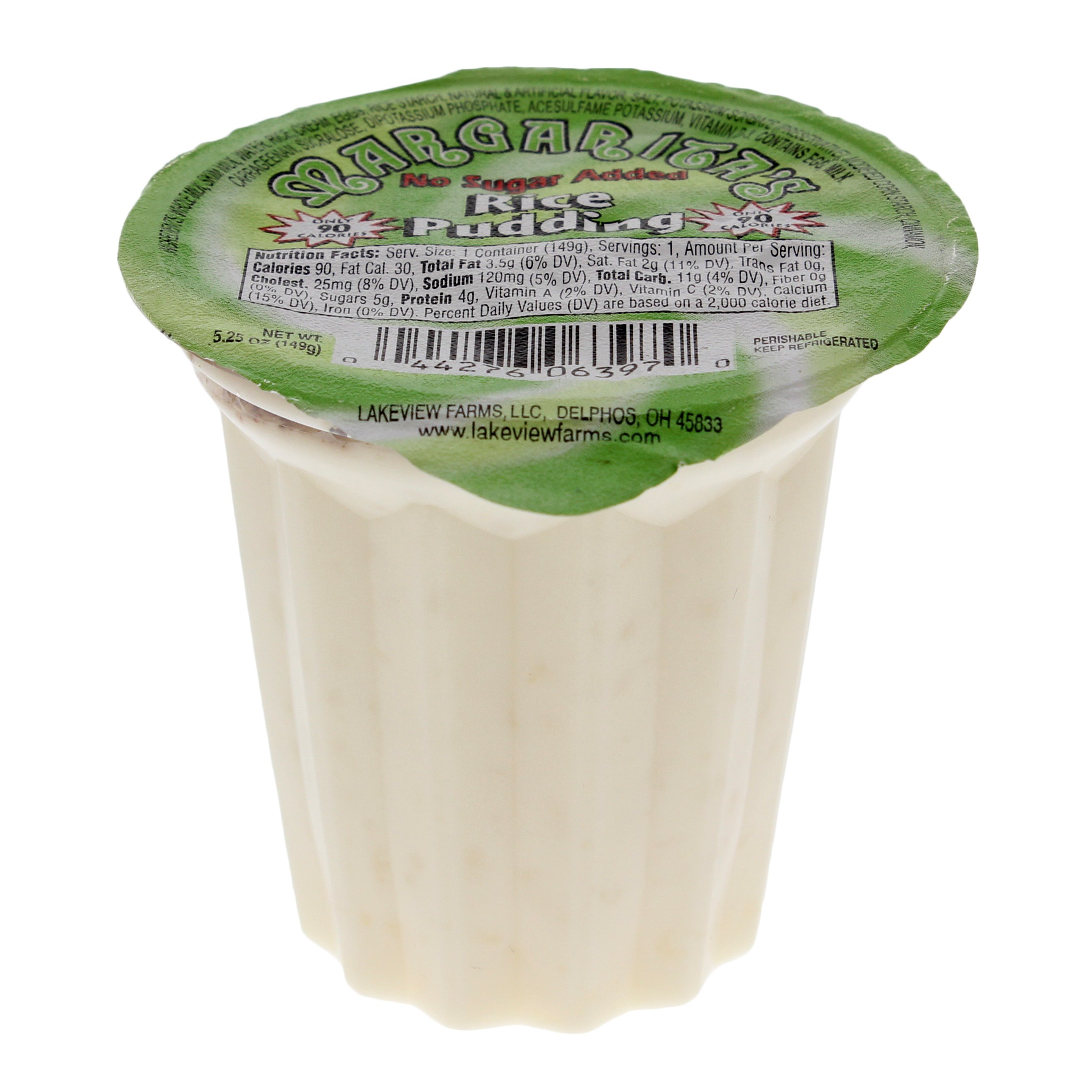Lakeview Farms Margaritas Rice Pudding No Sugar Added - Shop Pudding ...