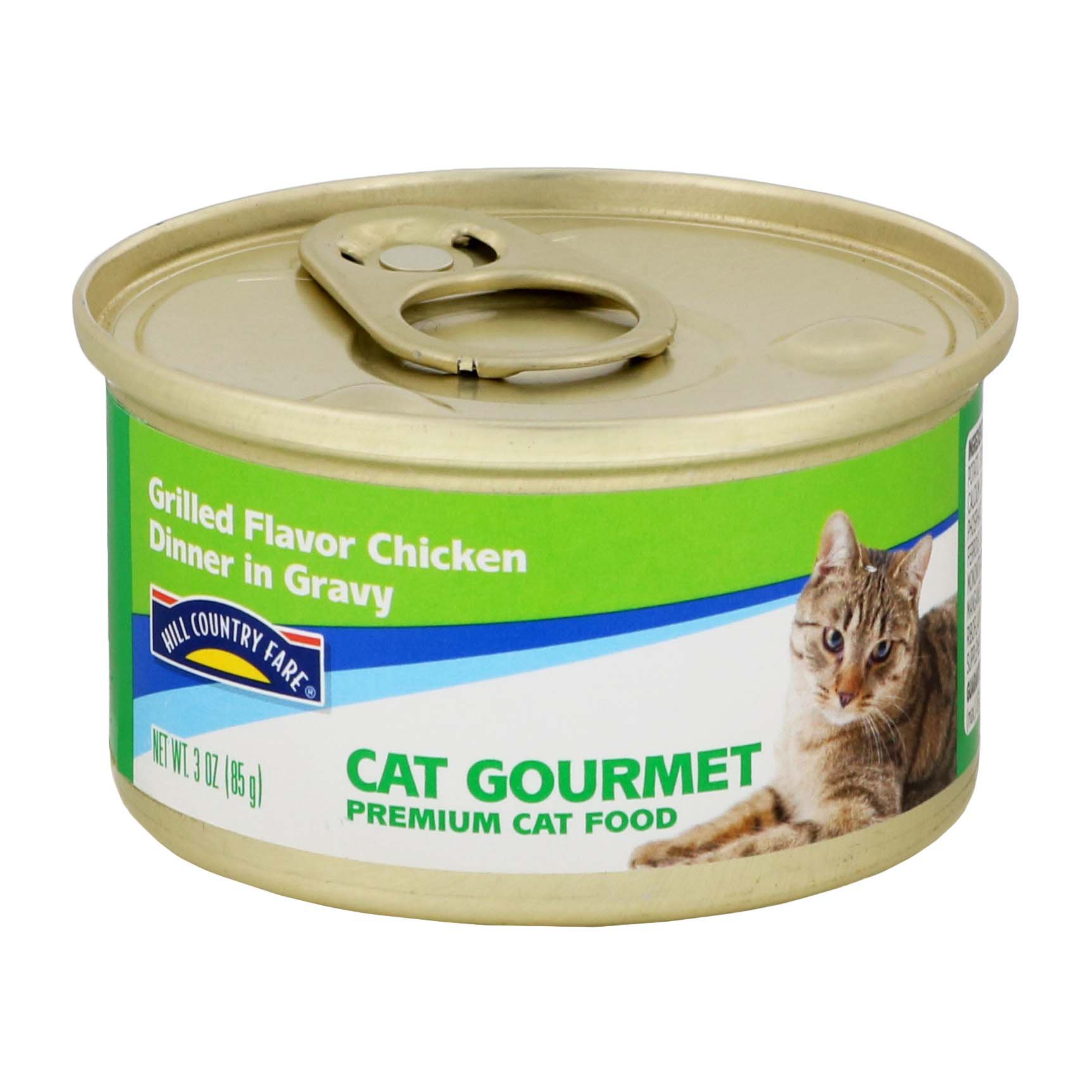 Hill Country Fare Cat Gourmet Grilled Chicken Dinner in Gravy Premium ...
