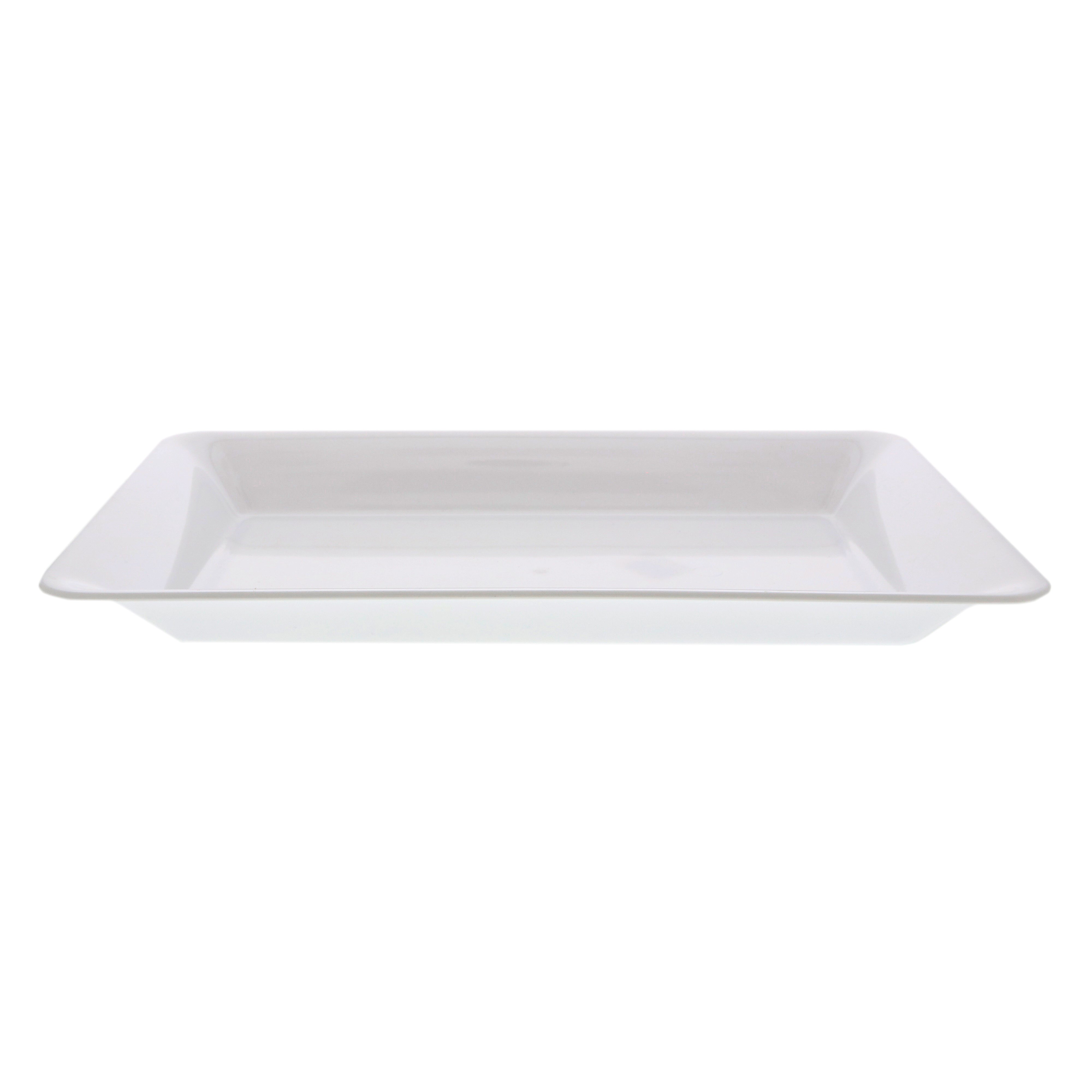 EMI Yoshi White Rectangular Tray - Shop Serveware at H-E-B