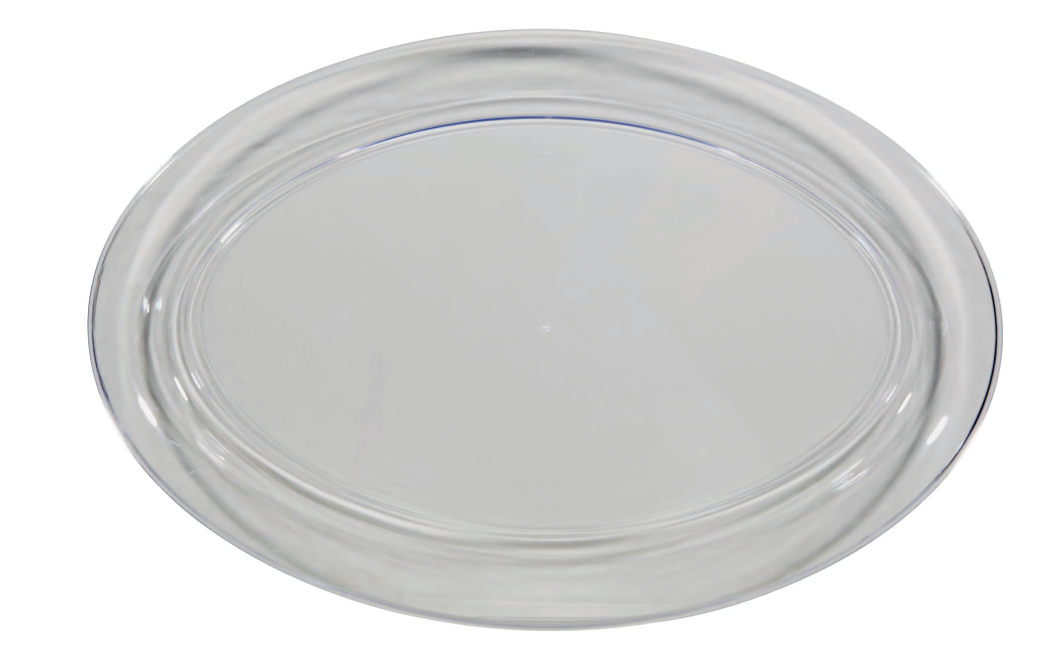 Yoshi Clear Oval Tray - Shop Serveware at H-E-B