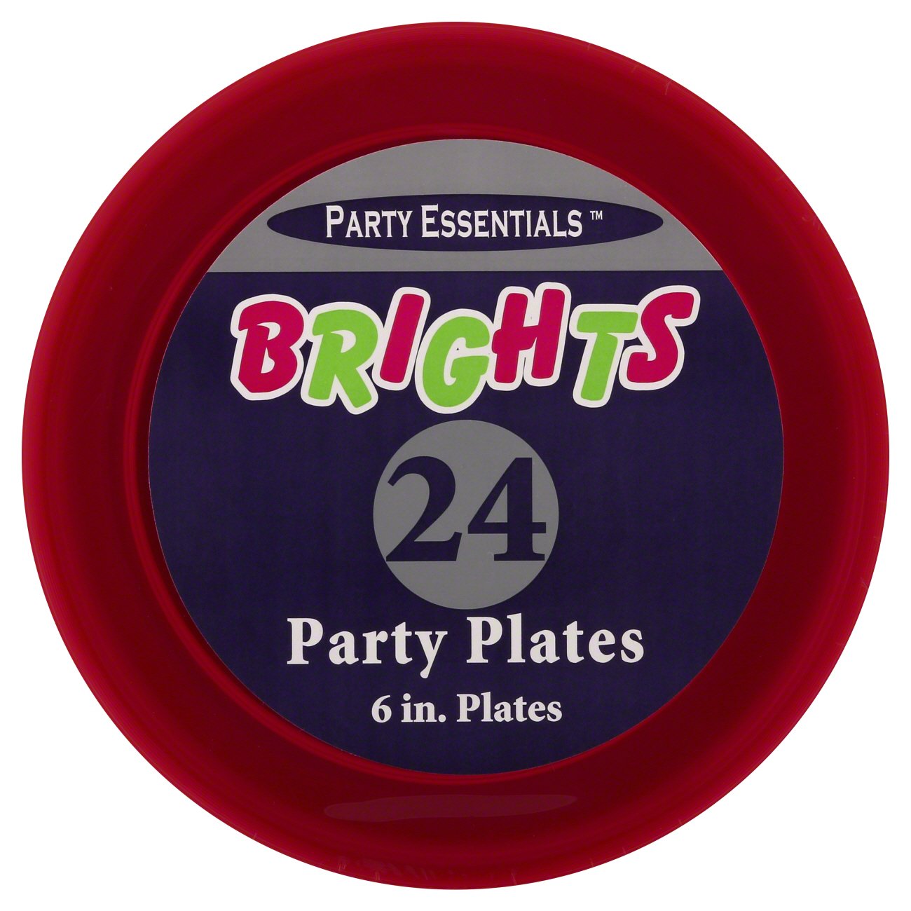 Northwest Party Essentials Brights Party Plates Assorted Colors - Shop ...