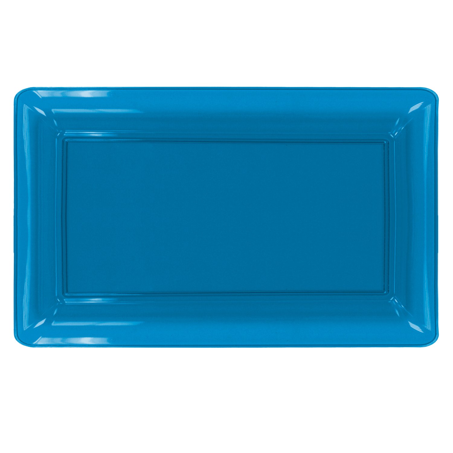 Northwest Party Essentials Rectangular Tray Neon Blue - Shop Serving ...