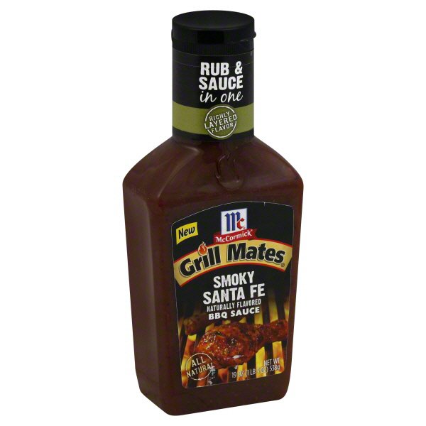 McCormick Grill Mates Smoky Santa Fe BBQ Sauce - Shop Sauces ...