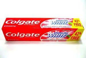 Colgate Sparkling White Cinnamon Spice Fluoride Toothpaste - Shop ...