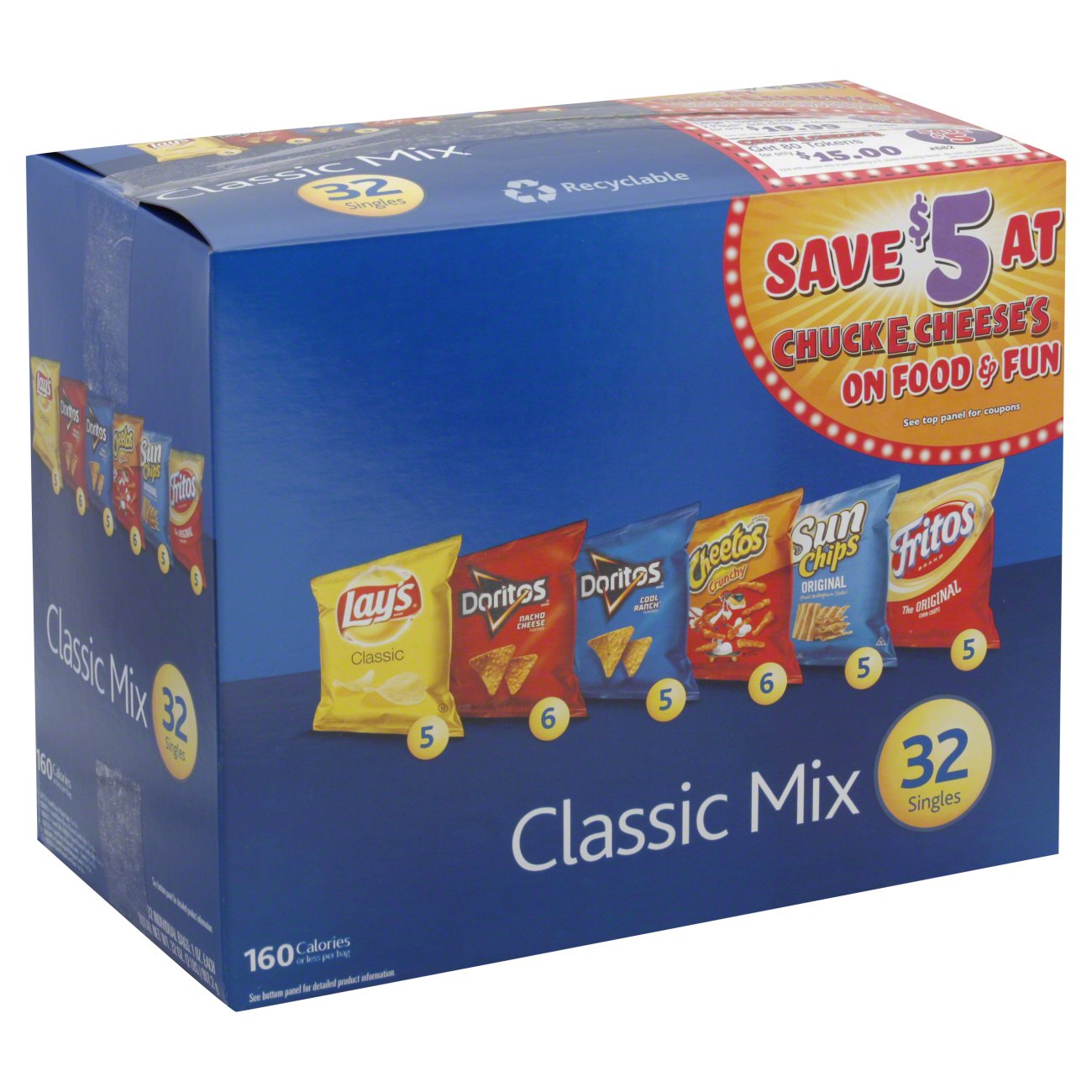 Frito Lay Classic Mix Multipack - Shop Chips at H-E-B