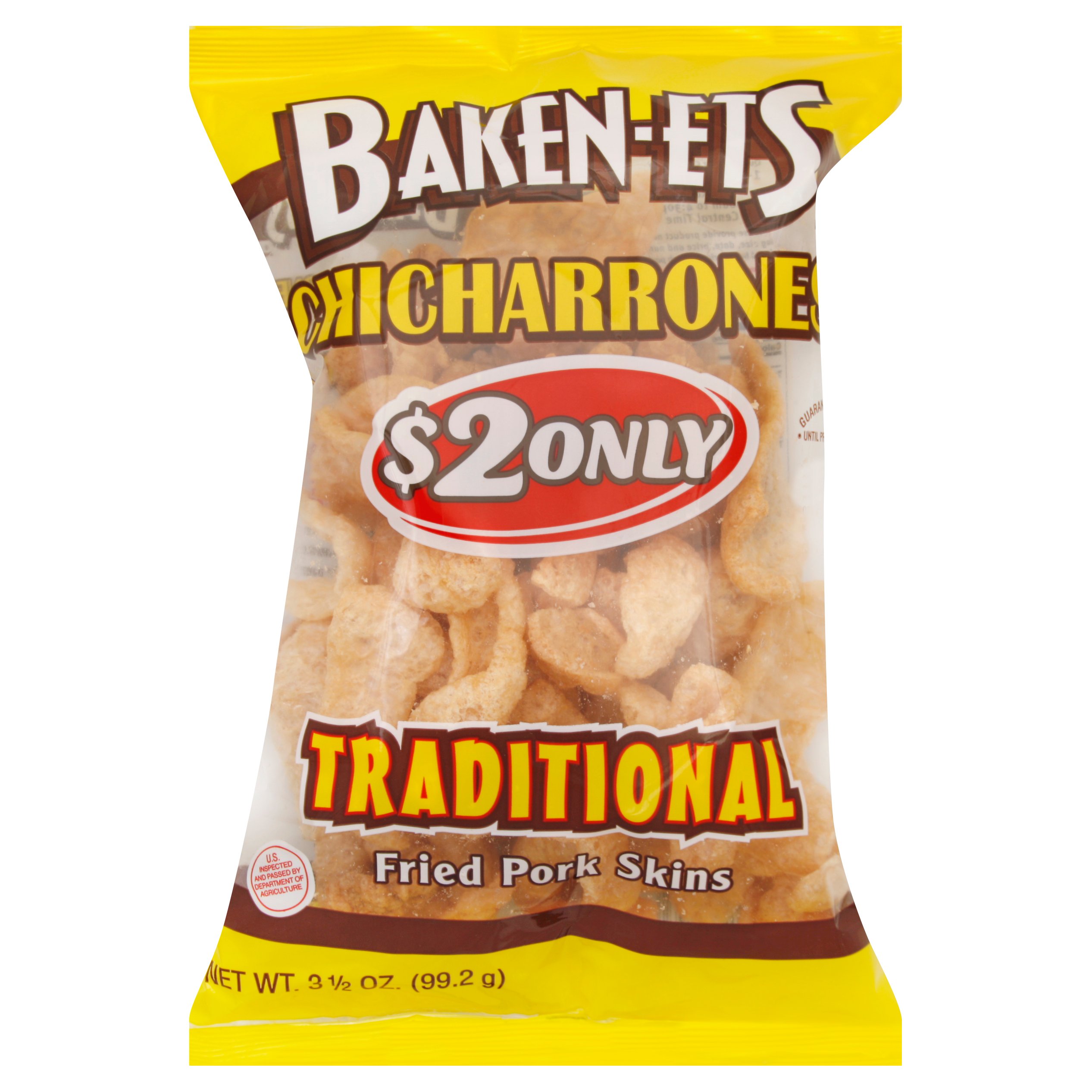 Baken-Ets Chicharrones Traditional Fried Pork Skins - Shop Chips at H-E-B