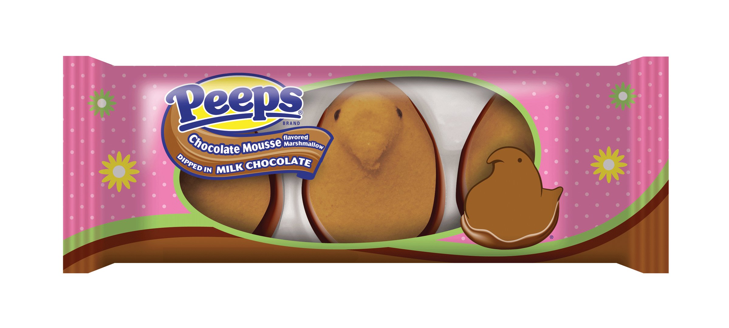 Peeps Milk Chocolate Dipped Chocolate Mousse Marshmallow Chicks - Shop ...