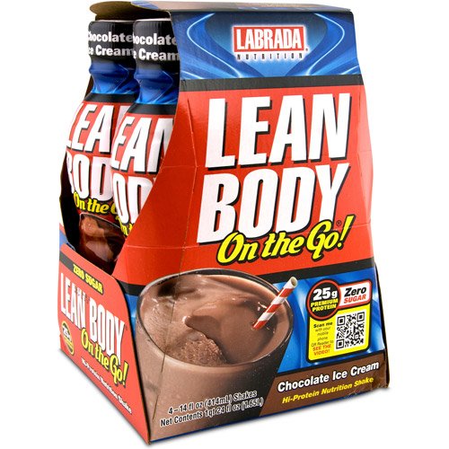 Lean Body On The Go! Chocolate Ice Cream Hi-Protein Nutrition Shake ...