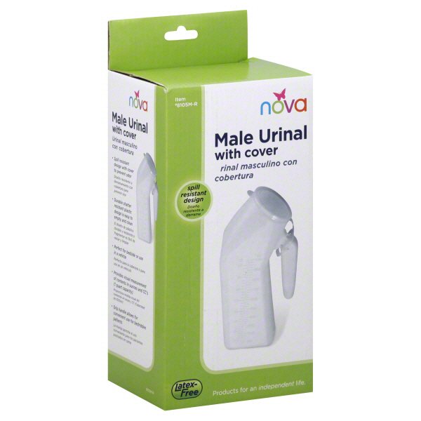 Nova Male Urinal with Cover - Shop Home Health Care at H-E-B