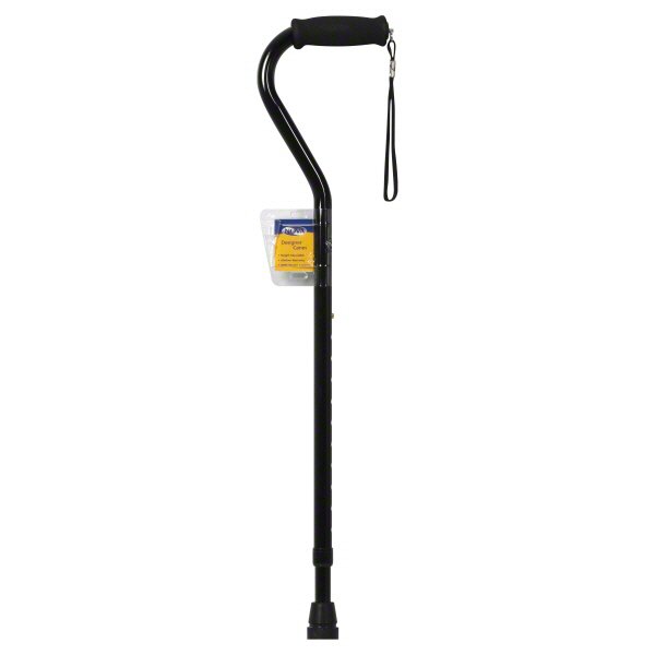 Nova Cane Offset with Strap Black - Shop Canes & supports at H-E-B