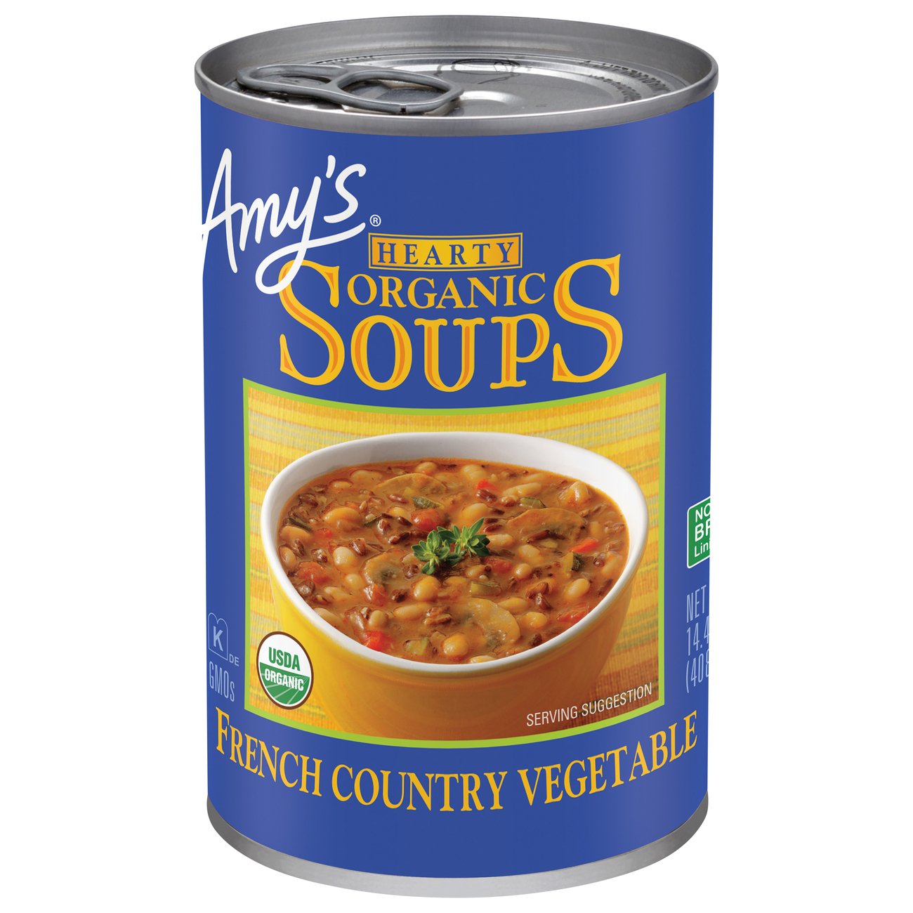 Amy s Hearty Organic French Country Vegetable Soup Shop Soups chili at H E B