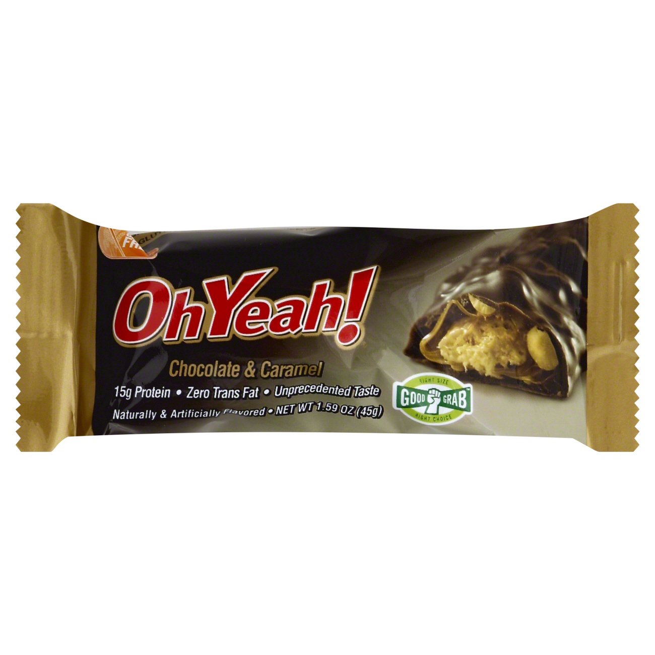 Oh Yeah! Chocolate and Caramel Energy Bar - Shop Diet & Fitness at H-E-B