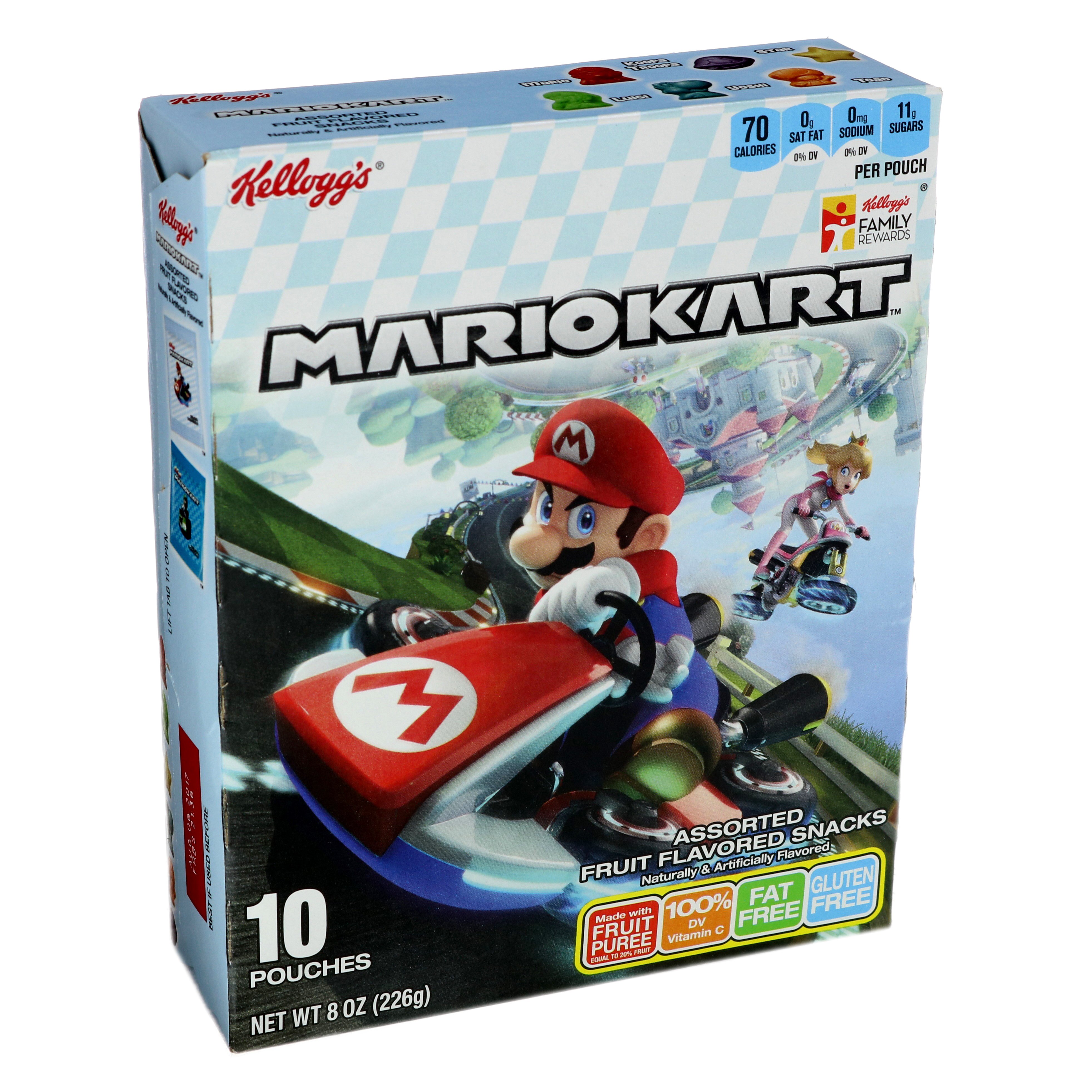 Kellogg's Super Mario Assorted Fruit Flavored Snacks - Shop Fruit ...