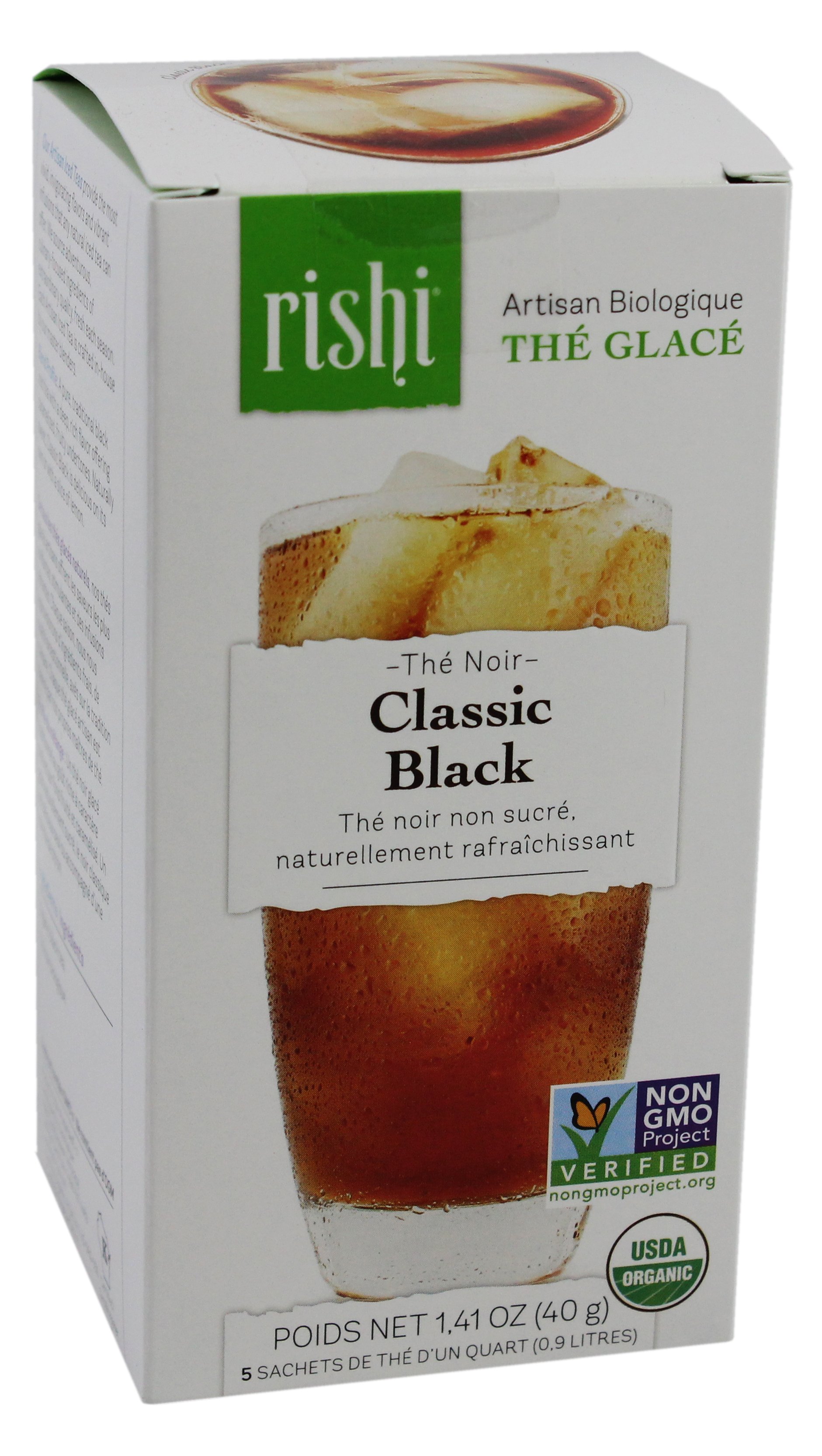 Rishi Organic Iced Tea Classic Black - Shop Tea at H-E-B