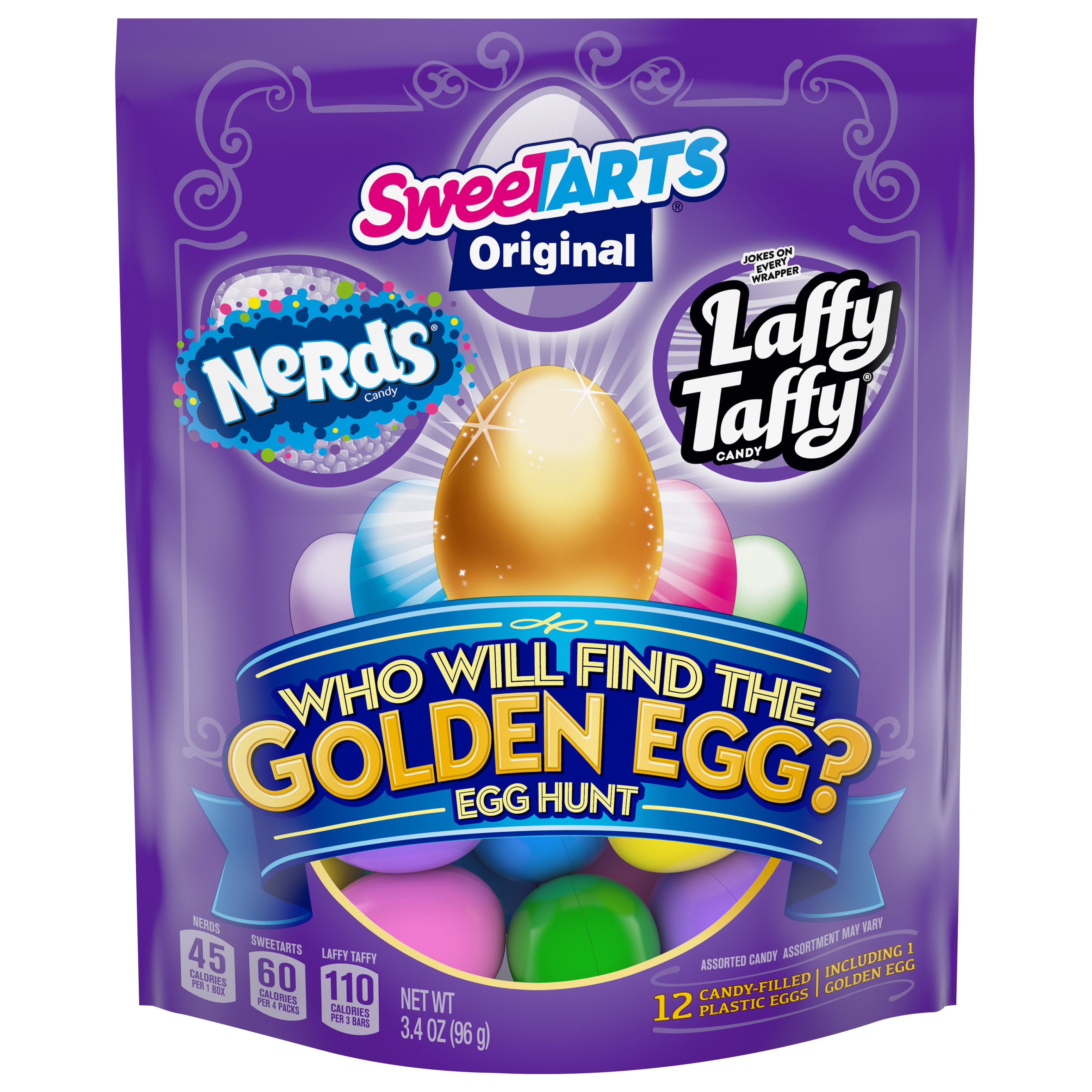 SweeTARTS, Nerds & Laffy Tafy Assorted Candy-Filled Easter Eggs - Shop ...