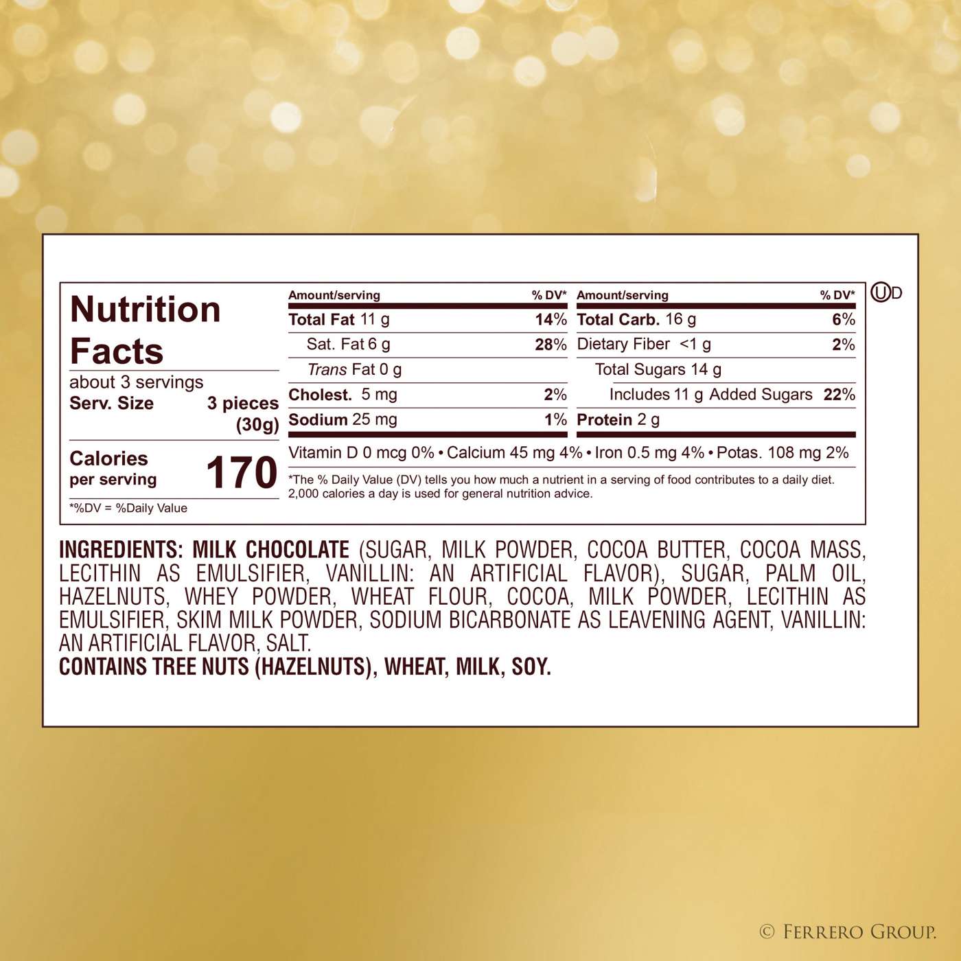 Ferrero Collection Hazelnut Crispy Chocolate Eggs Easter Candy, 10 Pc ...